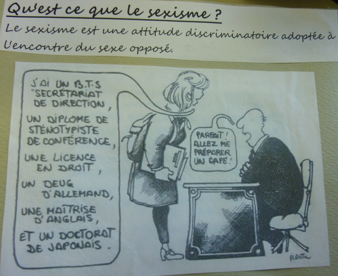 Vivre ensemble en luttant contre le sexisme (4ème 6)